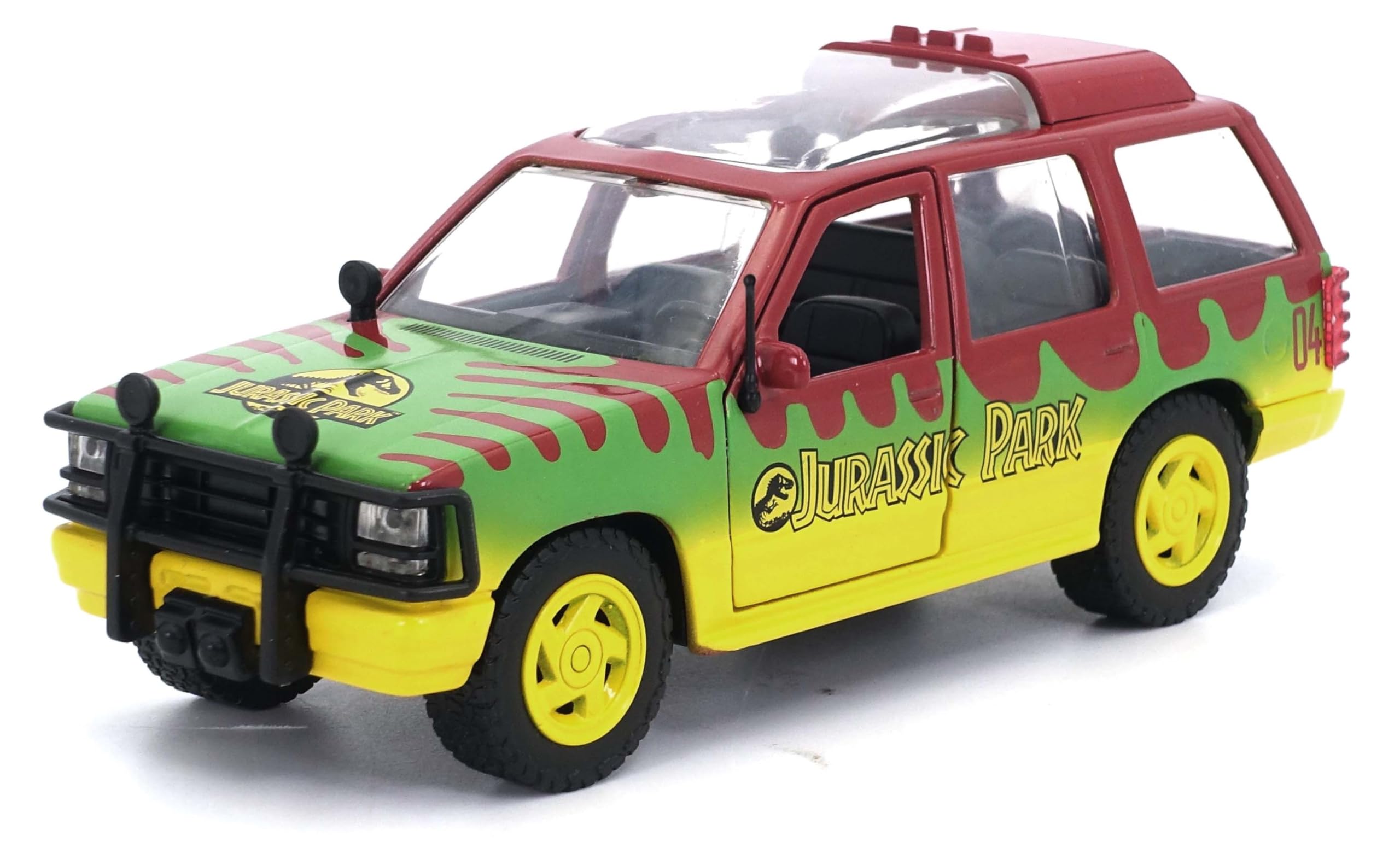 Jada 31956 Ford Explorer Collectible Miniature Car, Green/red : Amazon ...