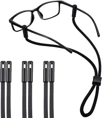 CIATBYYJ 3 Pcs Sunglass Strap, Adjustable Eyeglasses Sports Straps ...