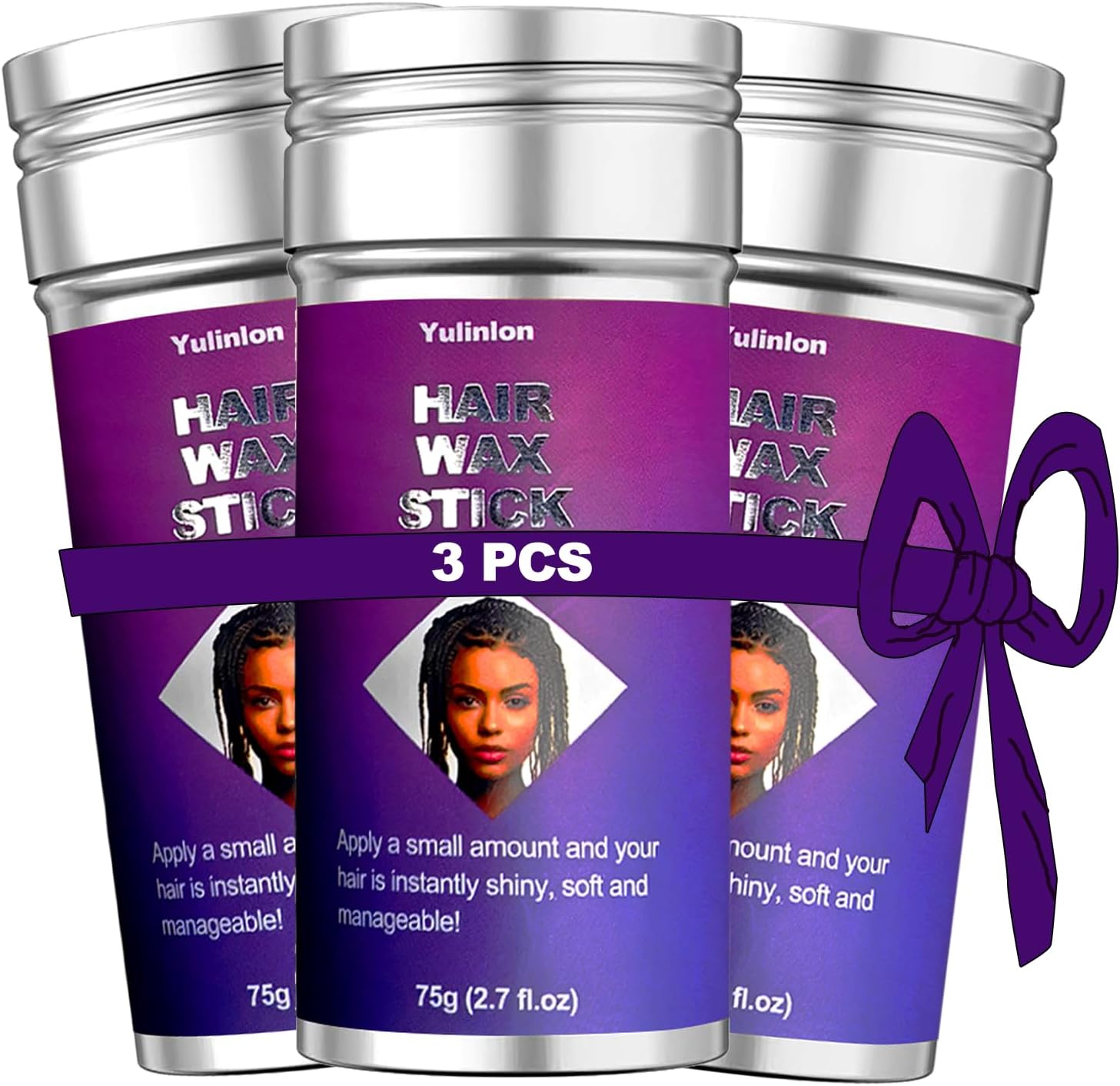 Amazon.com: Yulinlon Hair Wax Stick - 3 PCS Ultimate for Women and Man ...