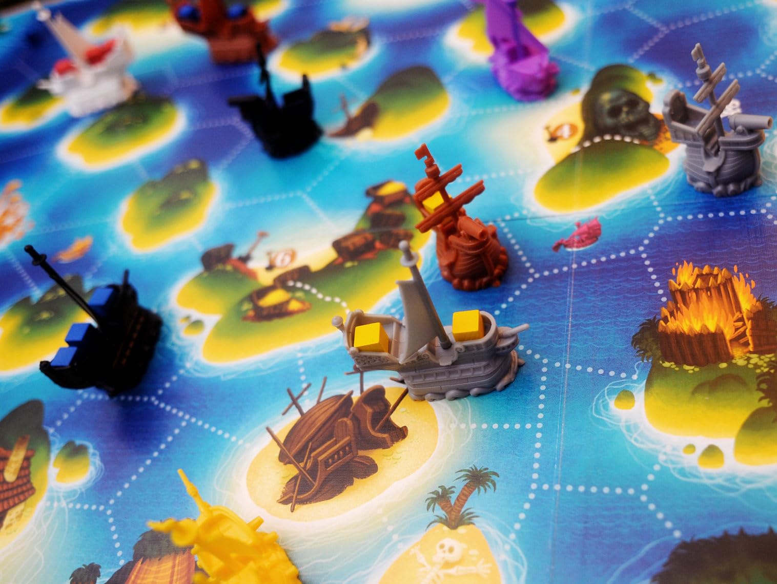 Black Fleet Board Game Ahoy | A Game Of Seafaring And Smuggling On