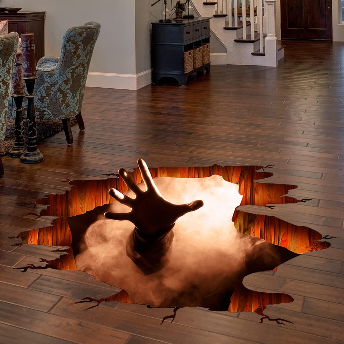Amazon.com: GGBOY 3D Halloween Wall Decals Halloween Floor Decals ...