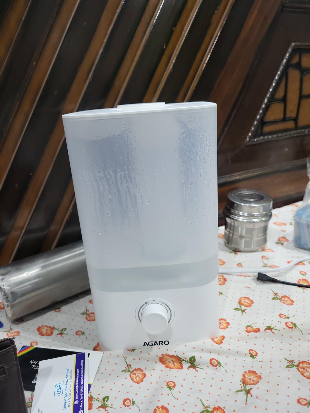 AGARO Breeze Cool Mist Ultrasonic Humidifier, Aroma Diffuser Support ...