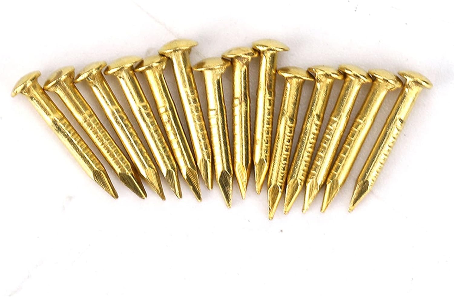 Amazon.com: 100Pcs Round Head Nail Brass Furniture Hinge Accessories ...