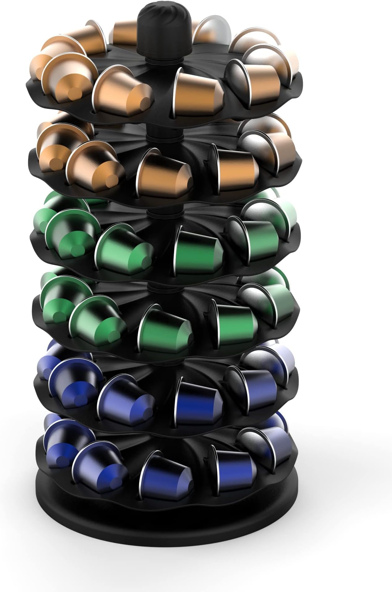 Amazon.com: BluePeak Nespresso Carousel - Holds 50 Capsules ...