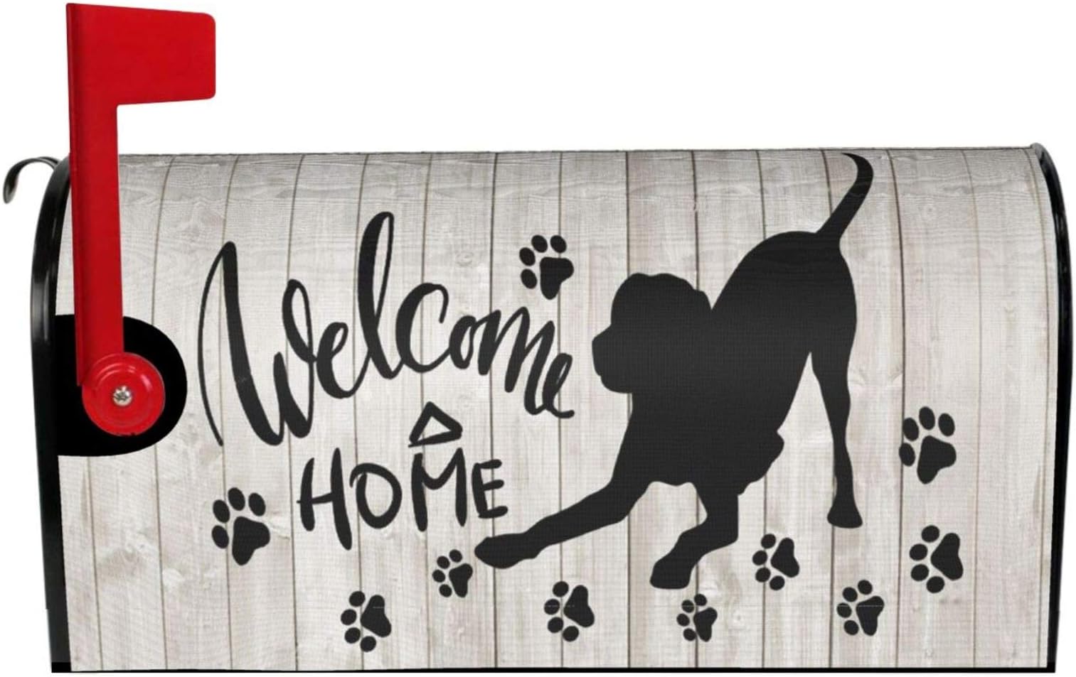 Amazon.com: Personalized Mailbox Covers with Pet Dog Family Name House ...