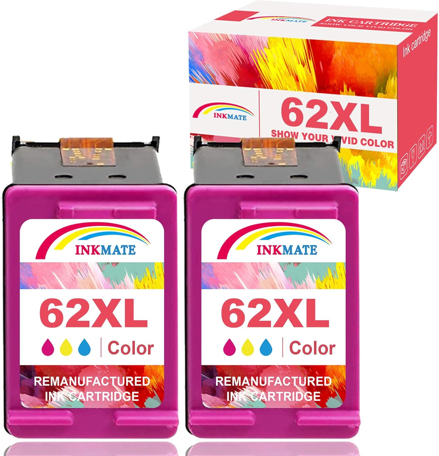 Amazon.com: INKMATE Re-Manufactured Ink Cartridge Replacement for HP ...