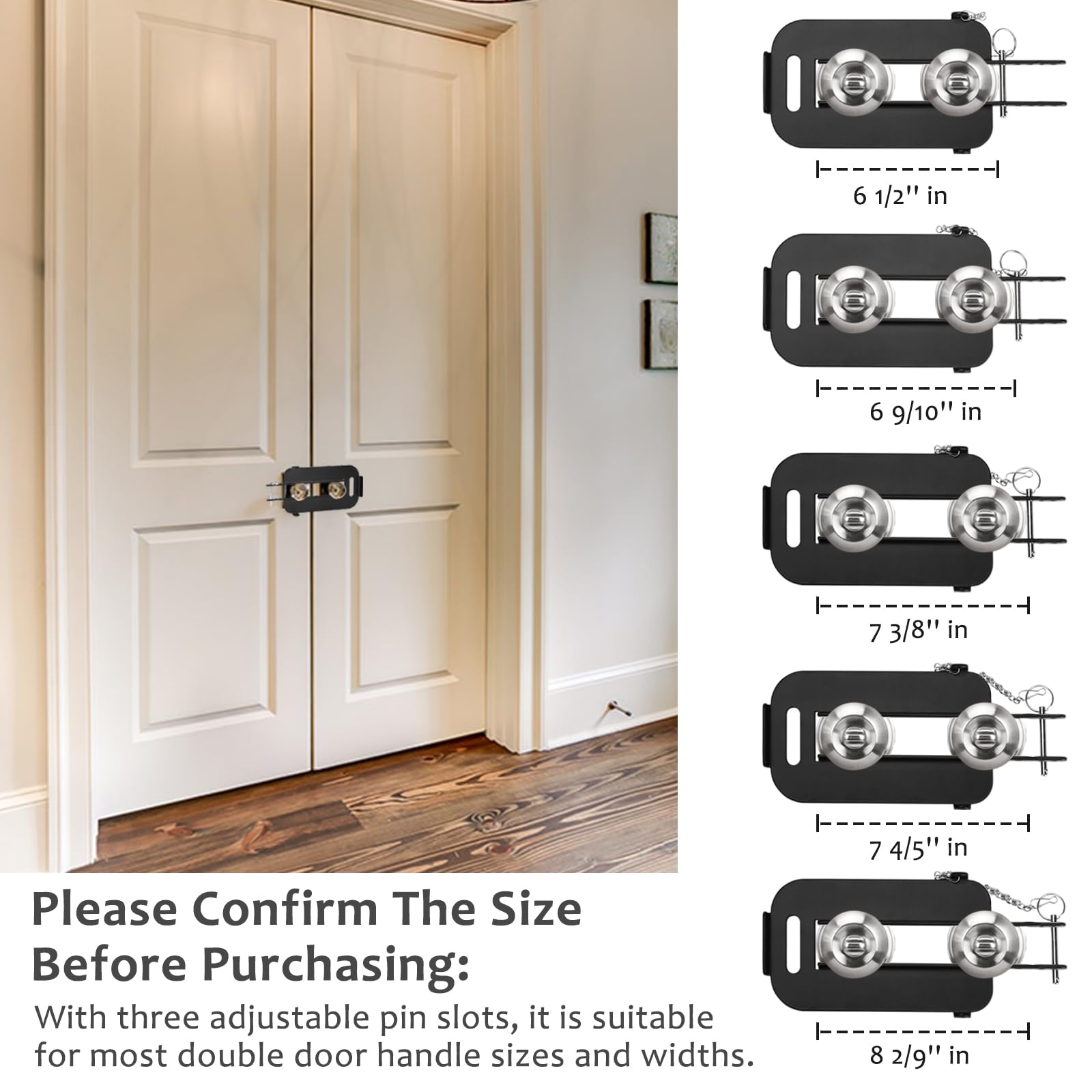 French Door Security Locks Patlock French Door Security Dead Lock