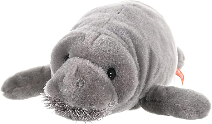Amazon.com: Wild Republic Manatee Plush, Stuffed Animal, Plush Toy ...