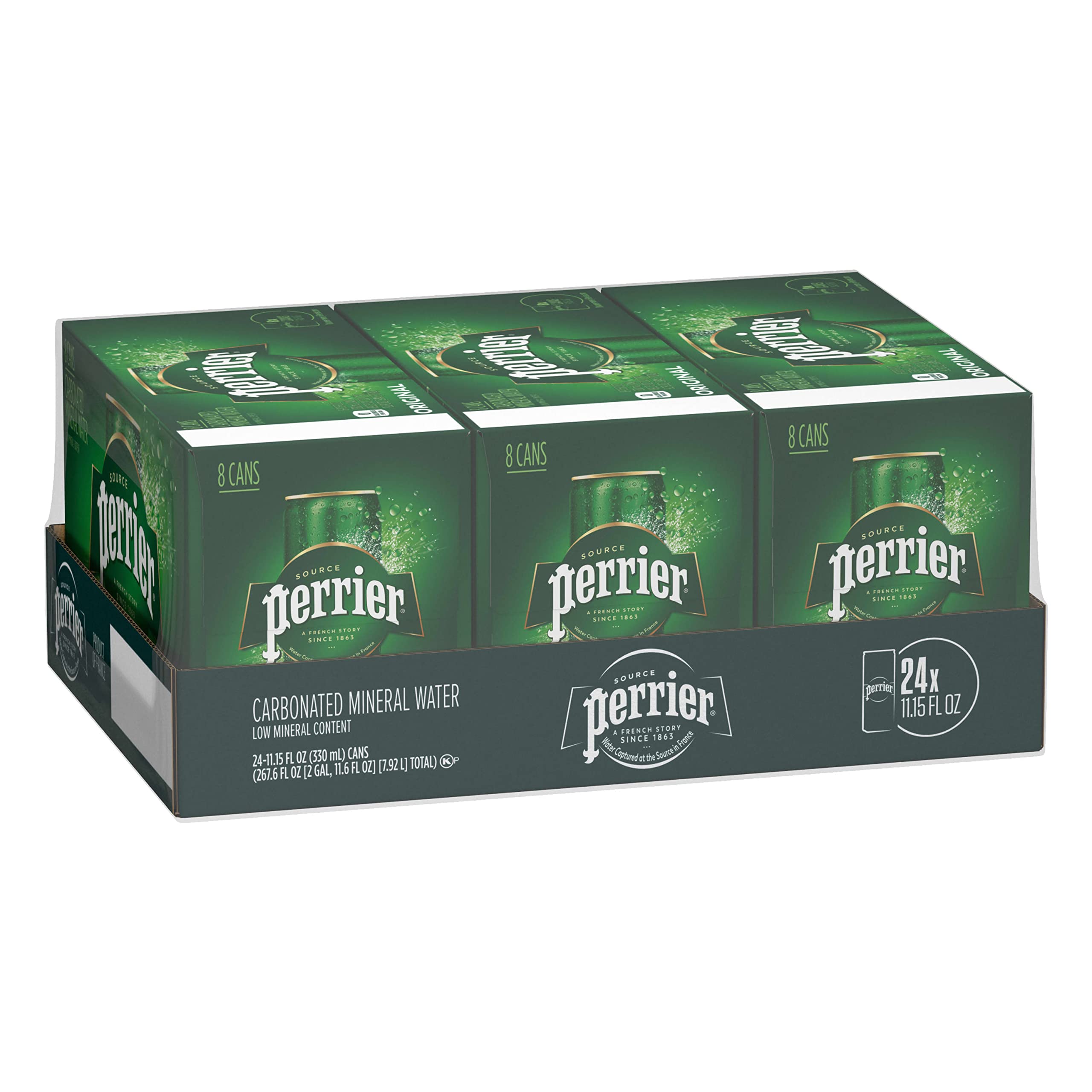 Buy Perrier Sparkling Water, 11.15 Fl Oz Cans (24 Count) Online at desertcart Australia