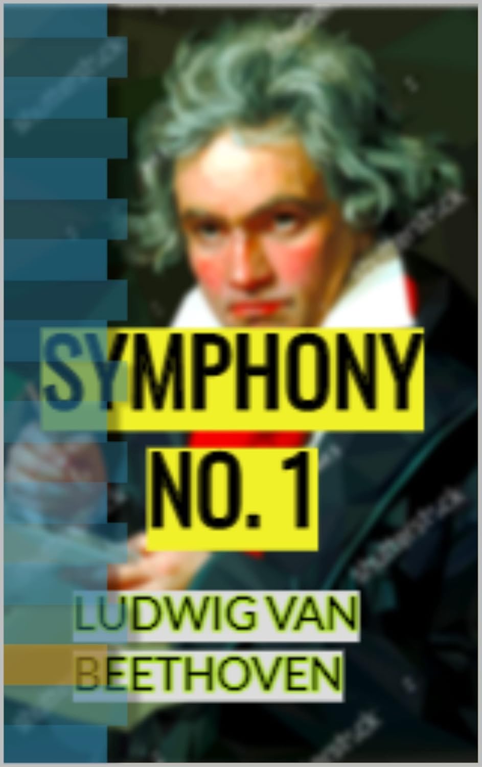 Beethoven symphony no. 1 sheet music score: Ludwig Van Beethoven ...
