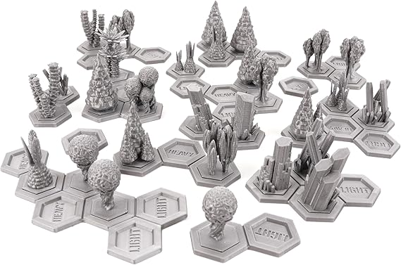 Amazon.com: Tabletop Terrain HEXTECH Terrain Tiles by Thunderhead ...