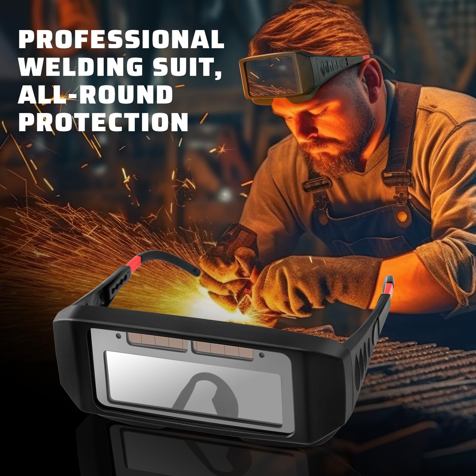 Snapklik.com : Saysurey Welding Goggles Solar Welding Glasses Auto ...