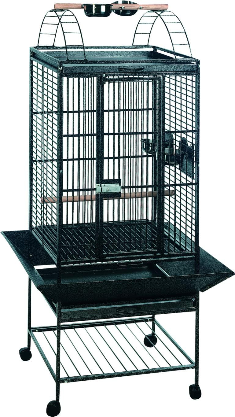 Flamingo Cage Pico pour Perroquet Anthracite 83 x 78 x 164 cm : Amazon ...