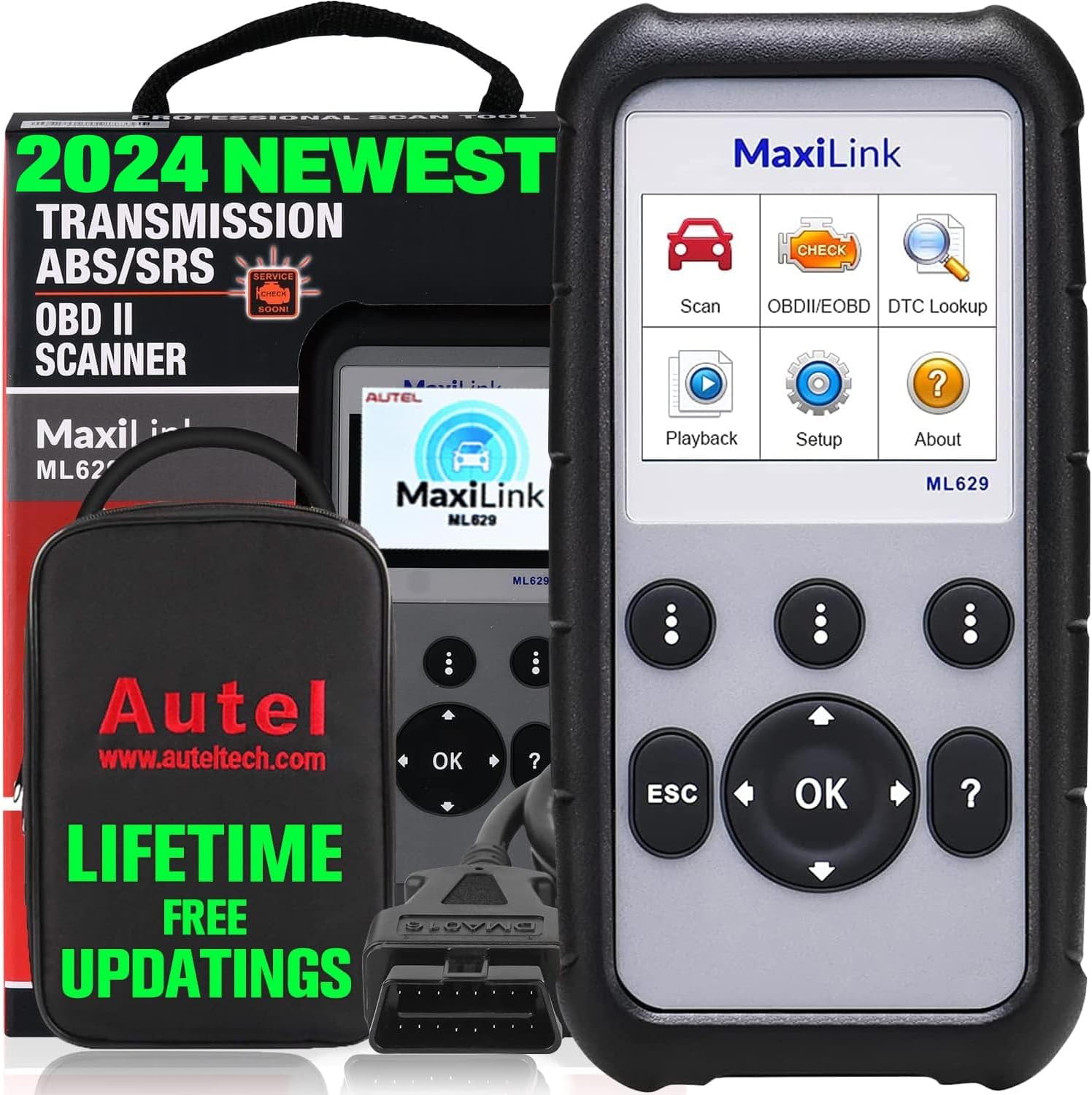 Amazon.com: Autel AutoLink AL629 Diagnostic Scan Tool for ABS SRS ...