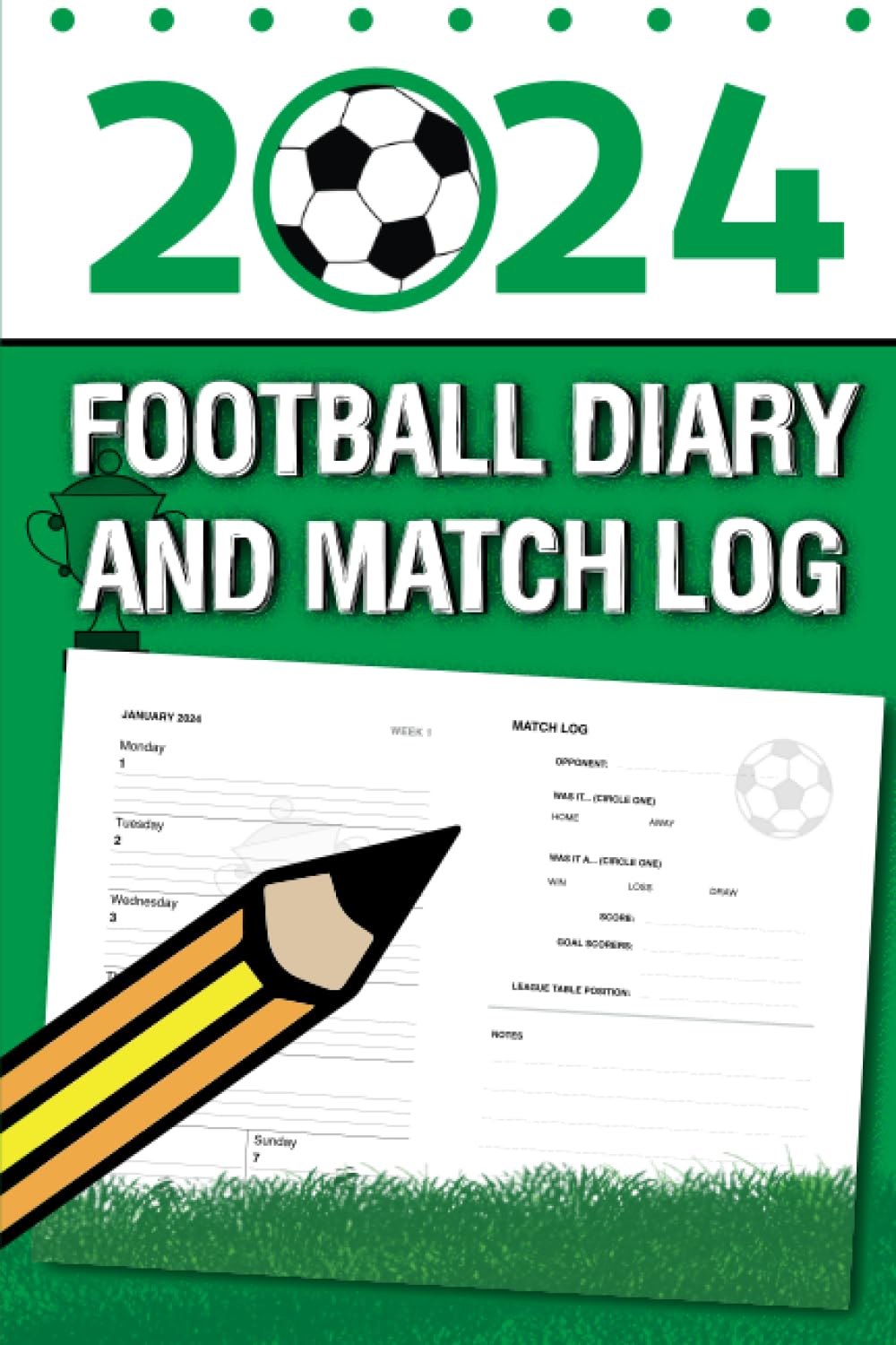 Football Diary and Match Log 2024: Amazon.co.uk: Owen, Dan: Books