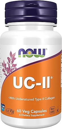 Now Foods, UC-II (Collagen Type 2), with Minerals, 60 Capsules, Lab ...