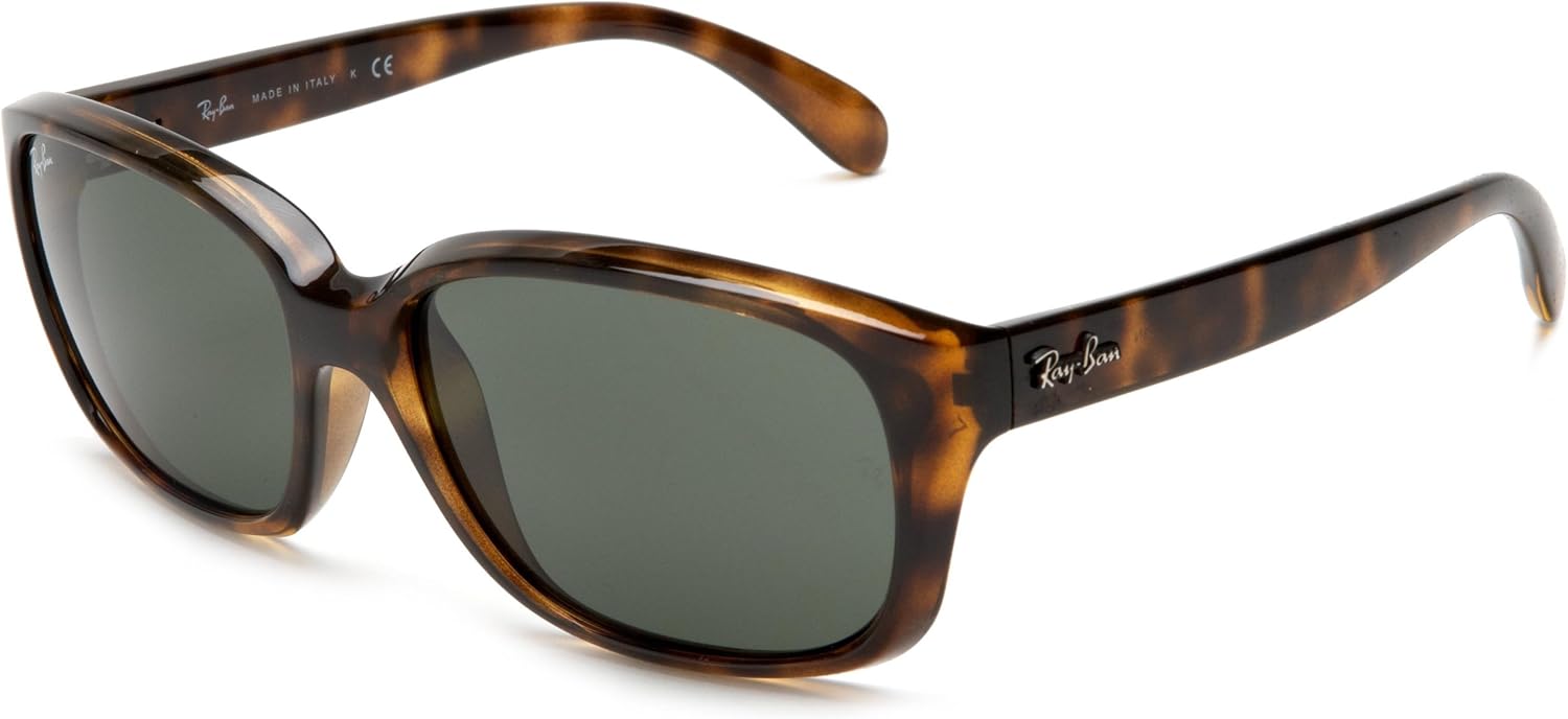 Amazon.com: Ray-Ban RB4161 Rectangular Sunglasses : Clothing, Shoes ...