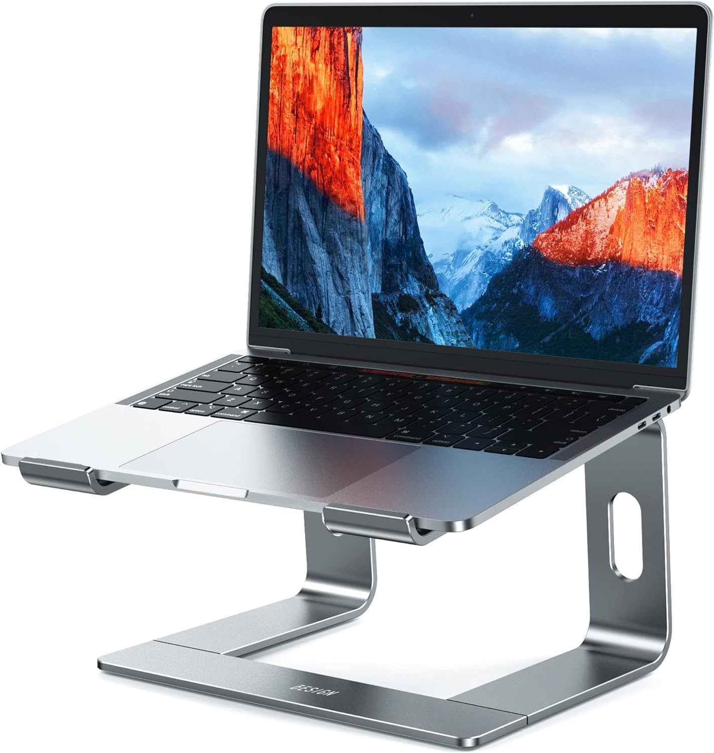 Amazon.com: RUBOXA Ergonomic Laptop Stand for Desk Elevated Laptop ...