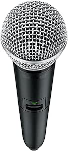 Amazon.com: Shure GLXD2+/SM58 Handheld Transmitter with SM58 Vocal Mic Capsule - for use with ...