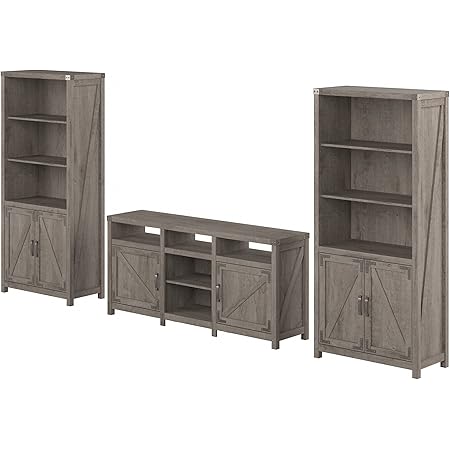 Amazon.com: Bush Furniture Cottage Grove Farmhouse Stand for 70 Inch TV ...