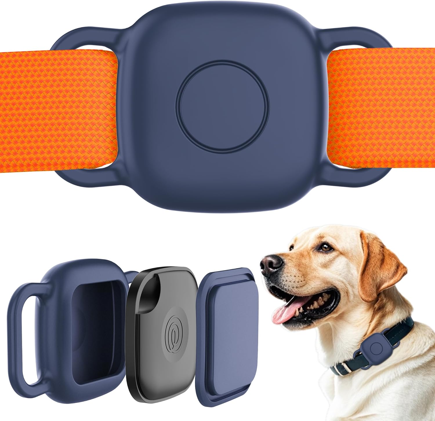 Amazon.com: Waterproof Dog Collar Holder for Life360 Tile Mate Tracker ...
