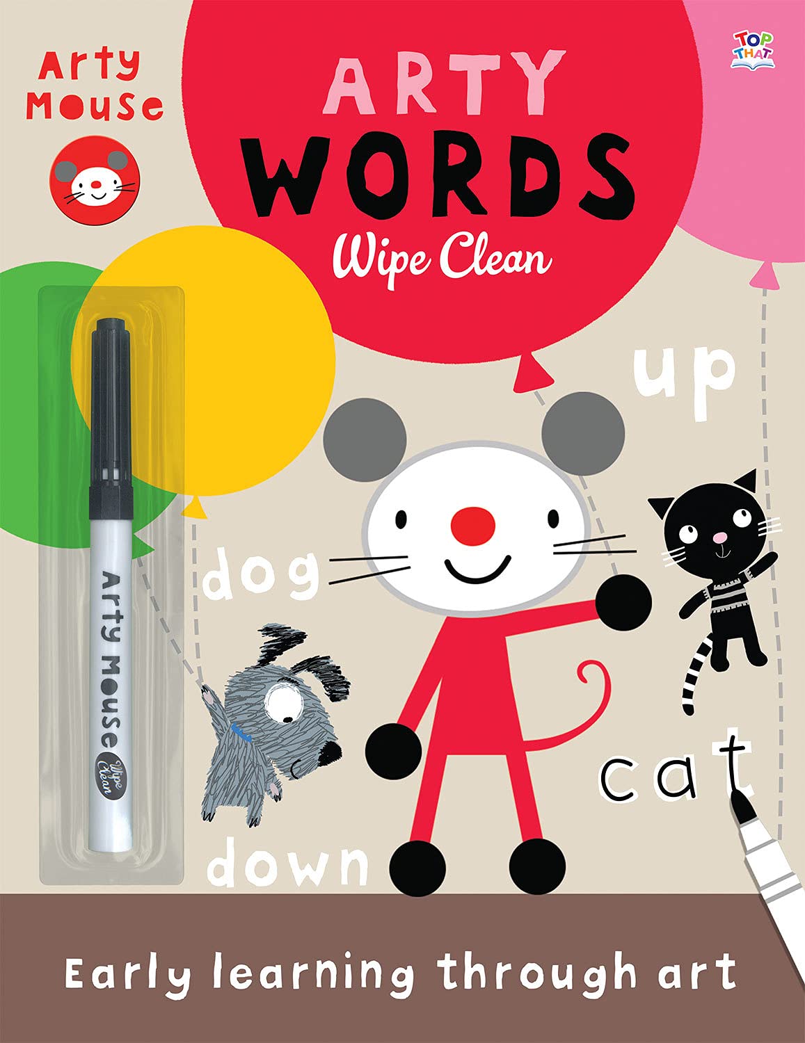 Arty Words Wipe Clean (Arty Mouse): Mandy Stanley: 9781784453060 ...