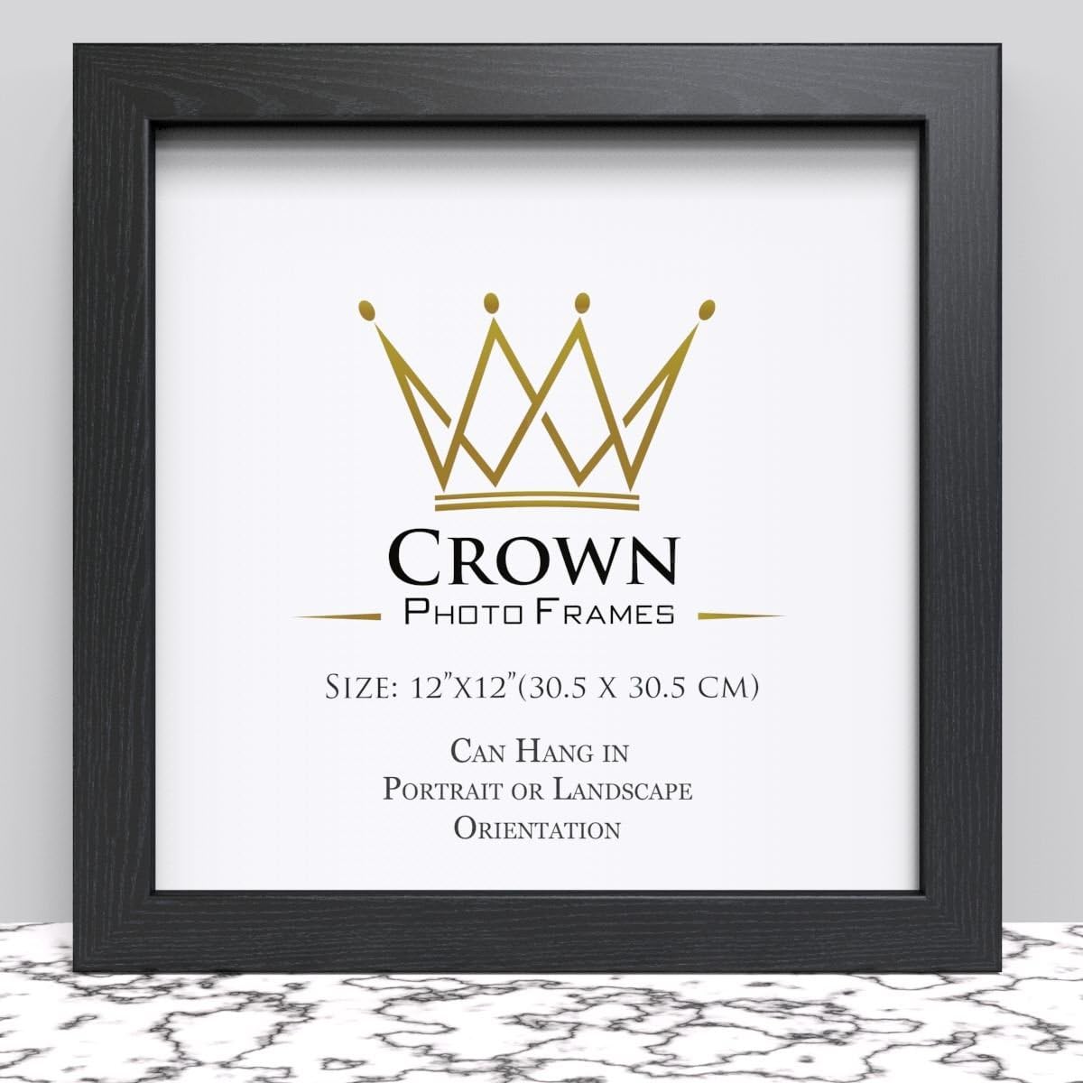 Crown White Photo Frame for 91.5 x 61 cm (36x24 Inches) Picture Photo ...