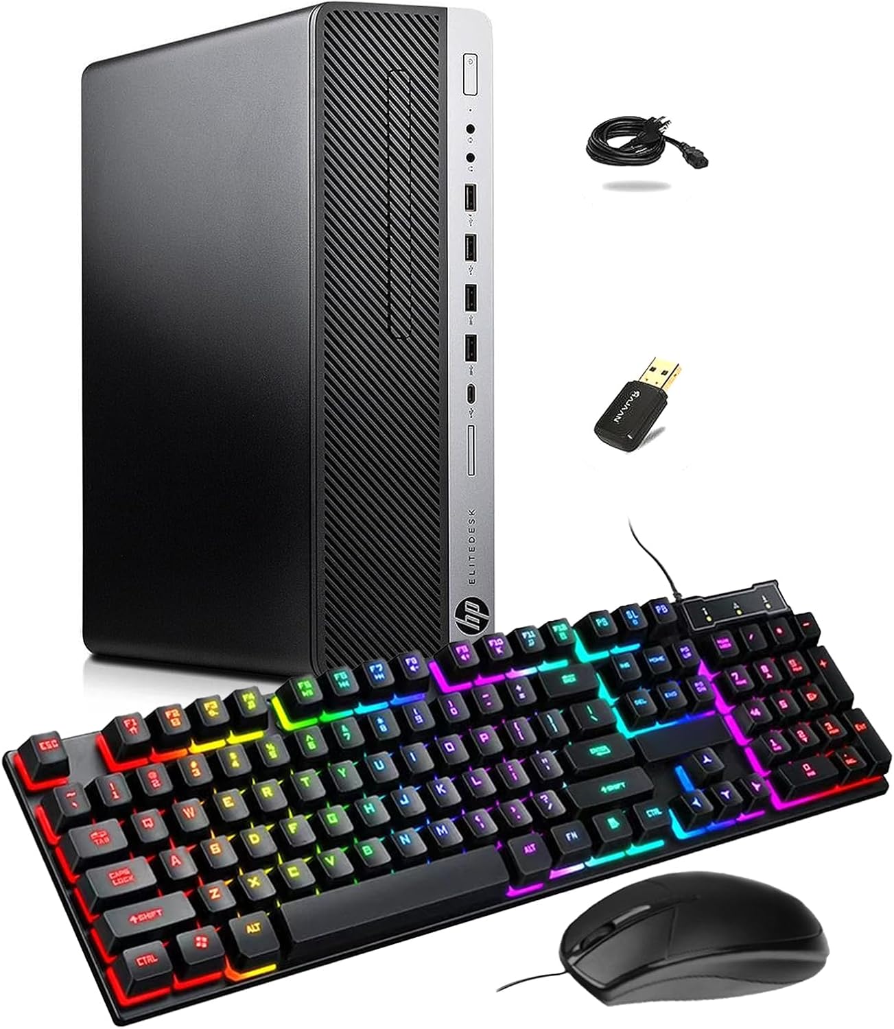 HP EliteDesk 800 G3 SFF Small Form Desktop PC Computer, Intel Core i5 ...