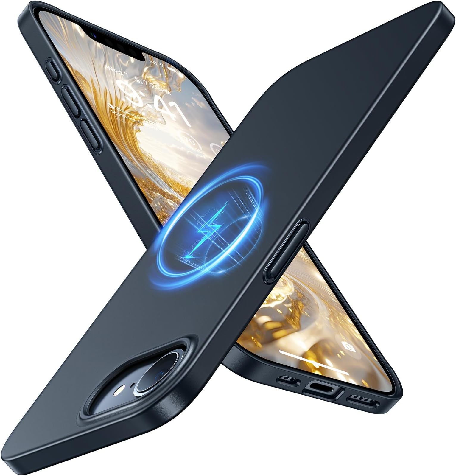 Amazon.com: TORRAS Magnetic Slim Fit for iPhone 16e Case 2025, Ultra ...