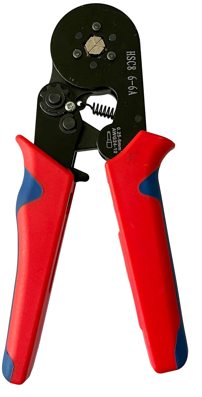 Inditrust HSC8 6-6A AWG24-10 Wire Stripper Self Adjusting Crimping ...