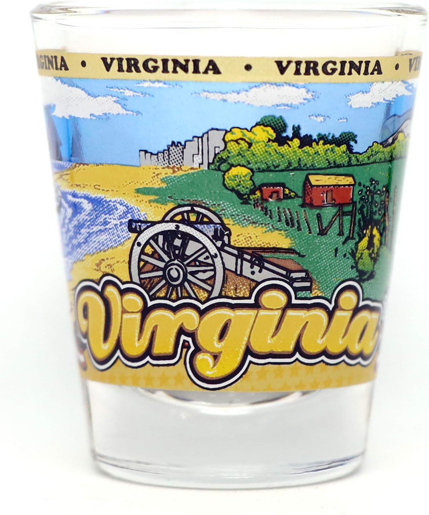 Amazon.com | Maryland State Wraparound Shot Glass: Shot Glasses