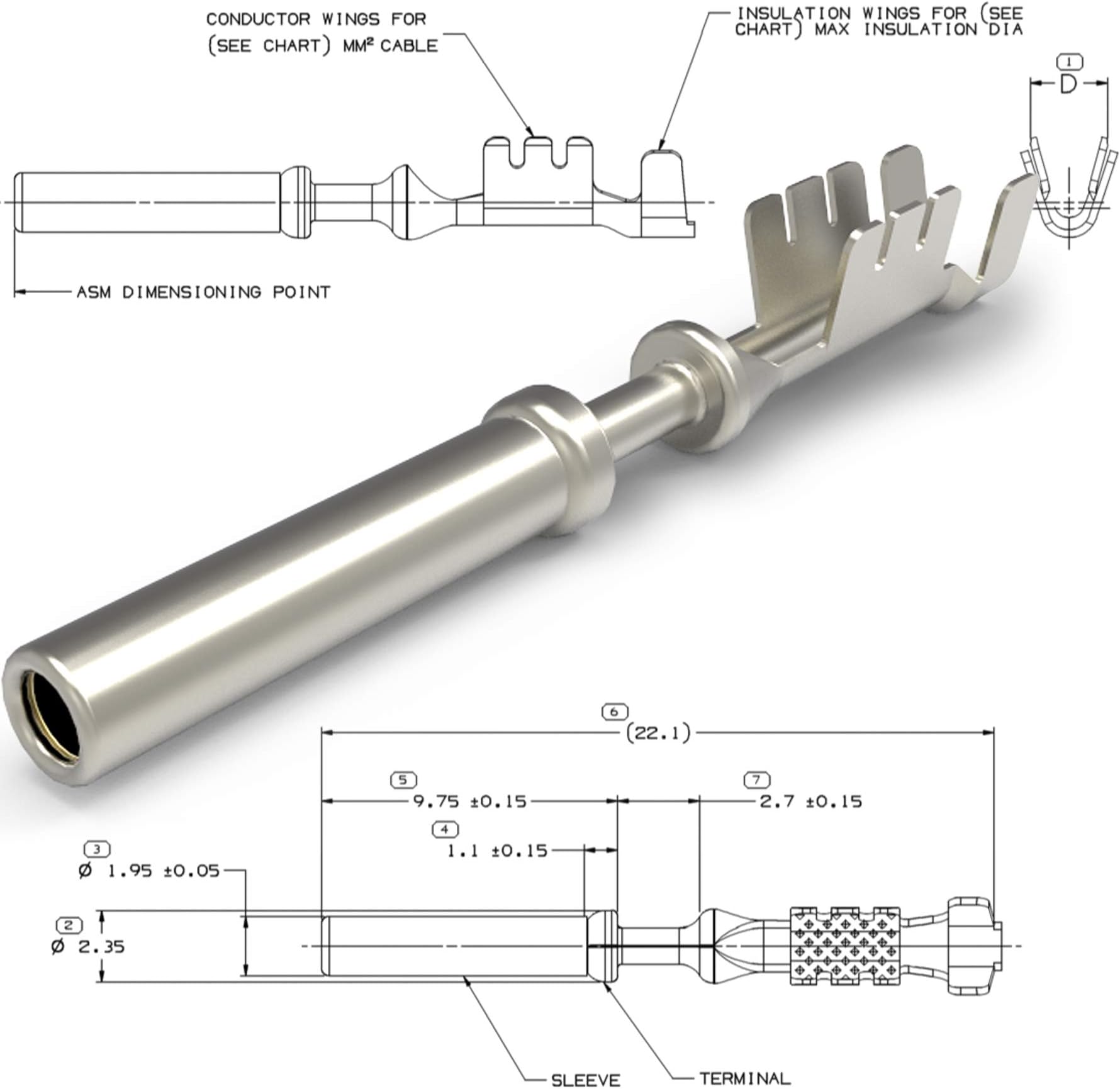 Amazon.com: APTIV Micro-Pack 100W 18 20 GA, PCM Terminals (Pack of 12 ...