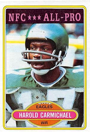 Amazon.com: 1980 Topps Football #420 Harold Carmichael Philadelphia ...