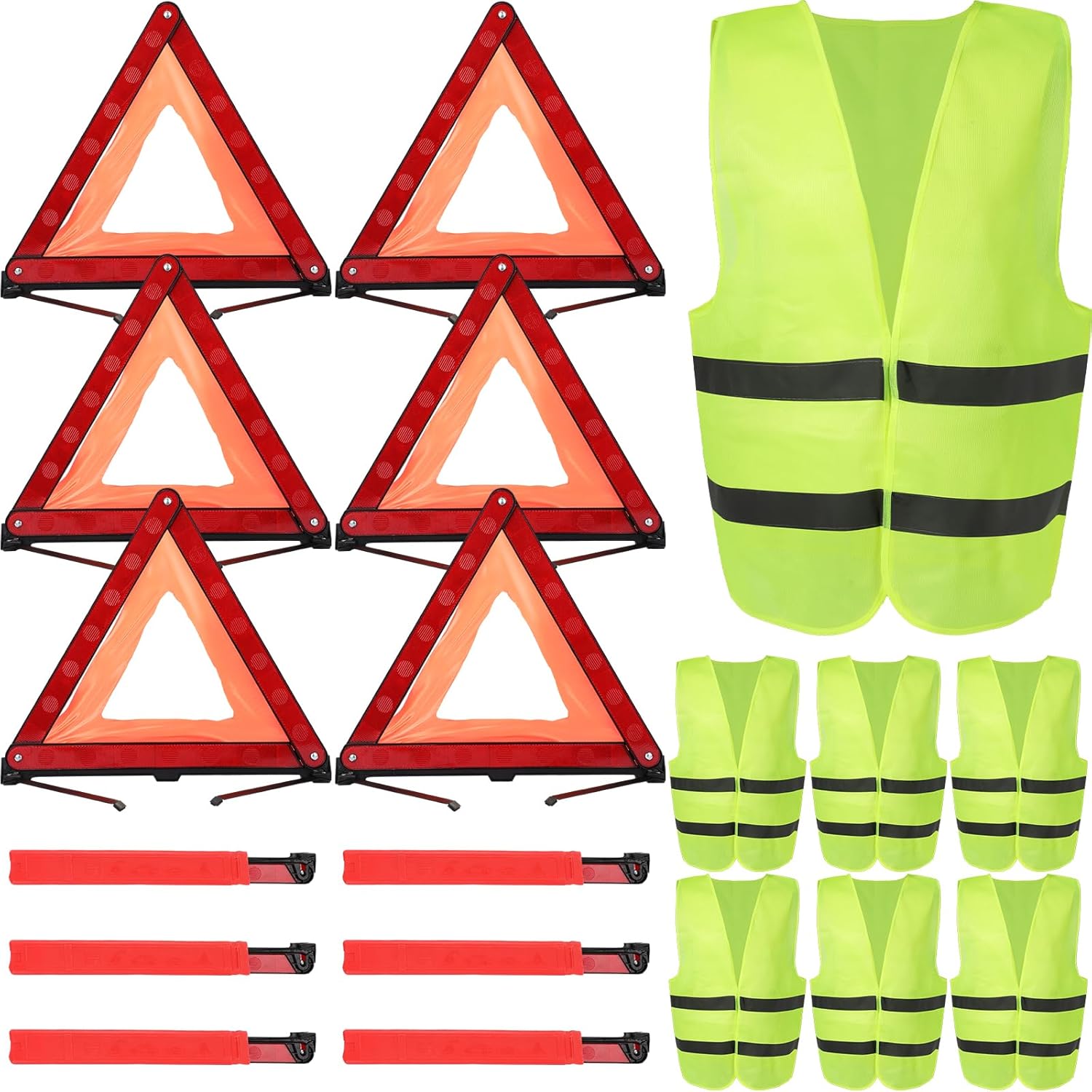 Amazon.com: Chuarry Warning Safety Triangle Kit Emergency Warning ...