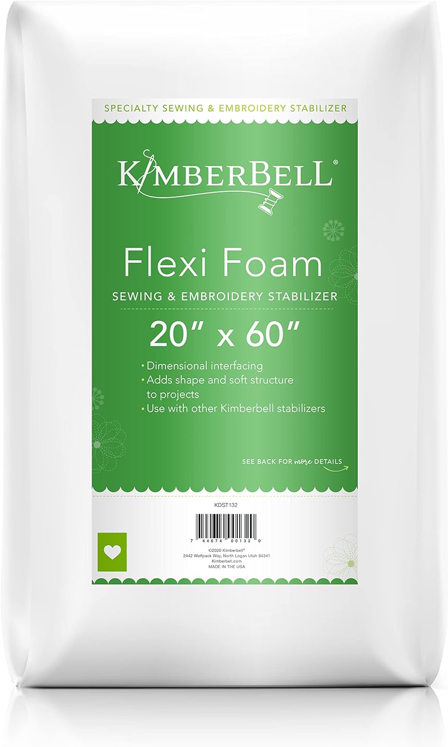 Amazon.com: Kimberbell Flexi Foam Specialty Stabilizer: 20 x 60", Cut ...