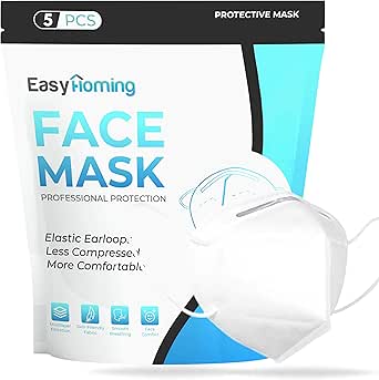 Amazon.com: Face Mask 20 pcs Reusable Grey Color With Valve ...