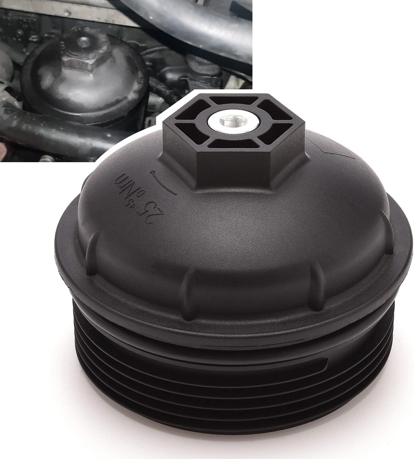 03H115433 Oil Filter Housing Cap for CC, Passat, Touareg, Passat CC ...