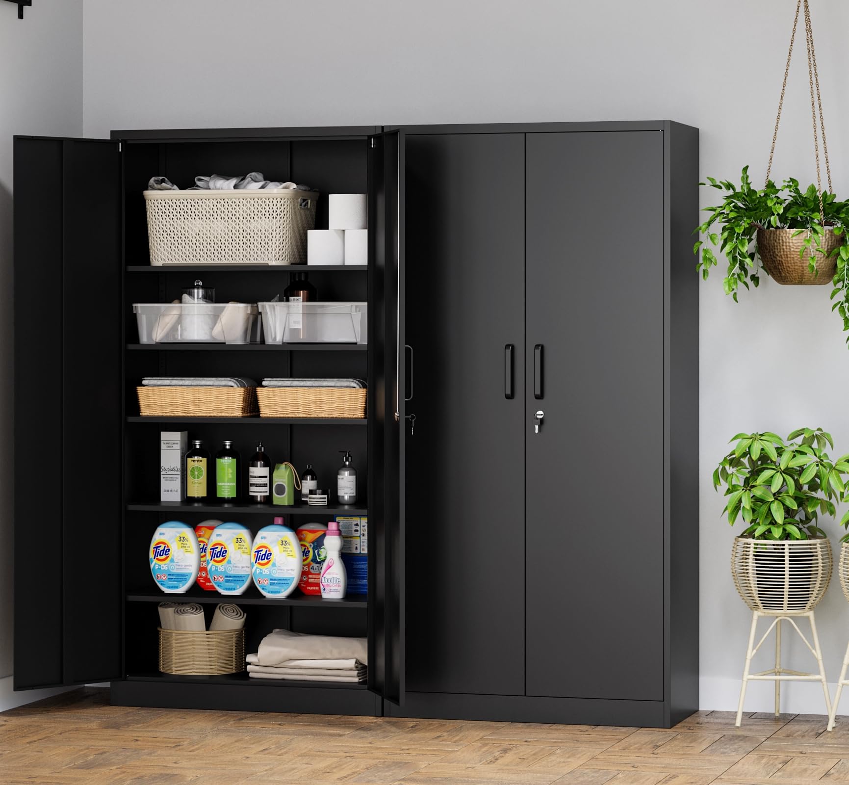Deep Garage Cabinet Storage NewAge Products Pro Series 7 Piece