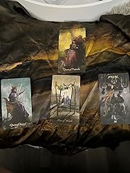 Amazon.com: La Muci Baroque Gold Foil Tarot Deck Cards with Guide Book ...