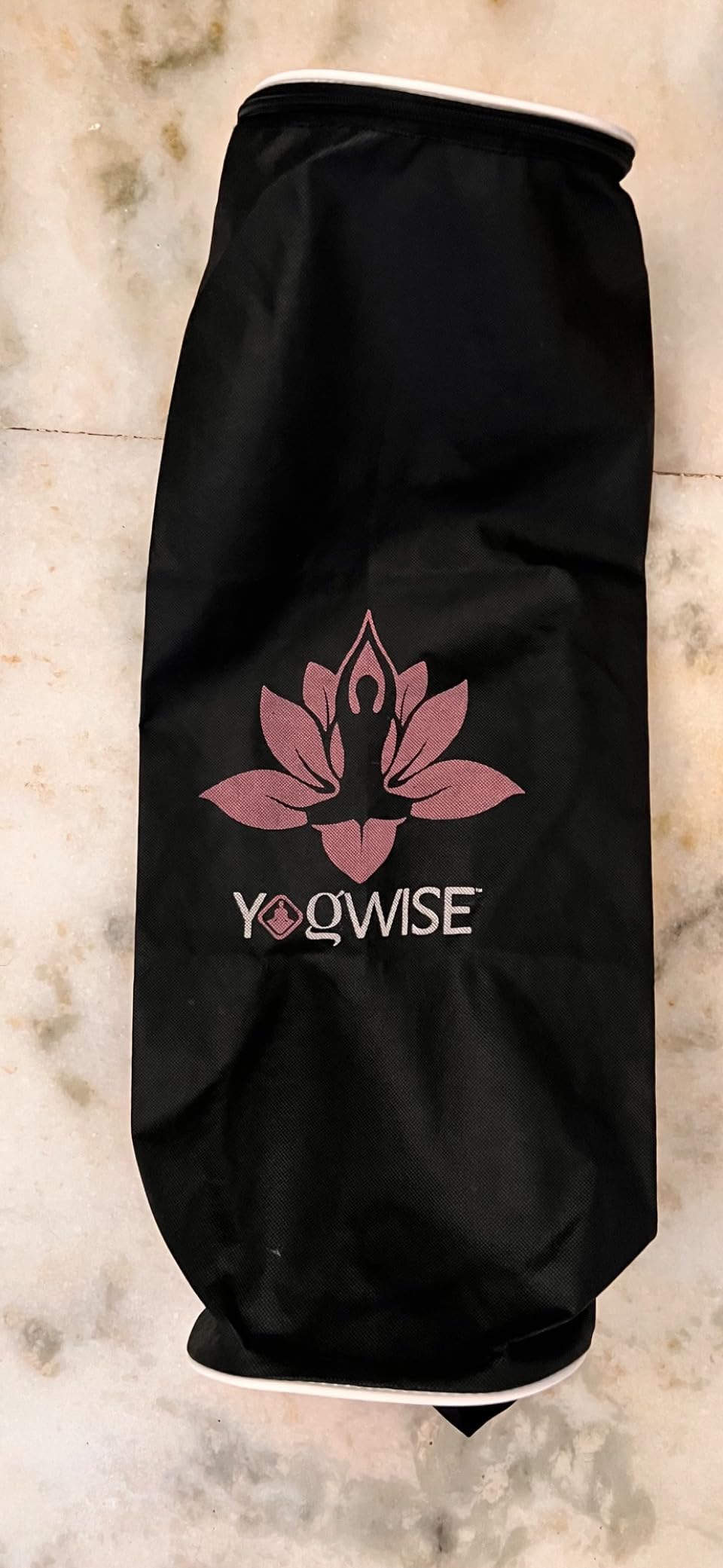 Yogwise Yoga Mat Cover Bag for Men and Women, Fabric Exercise Mat Carry ...