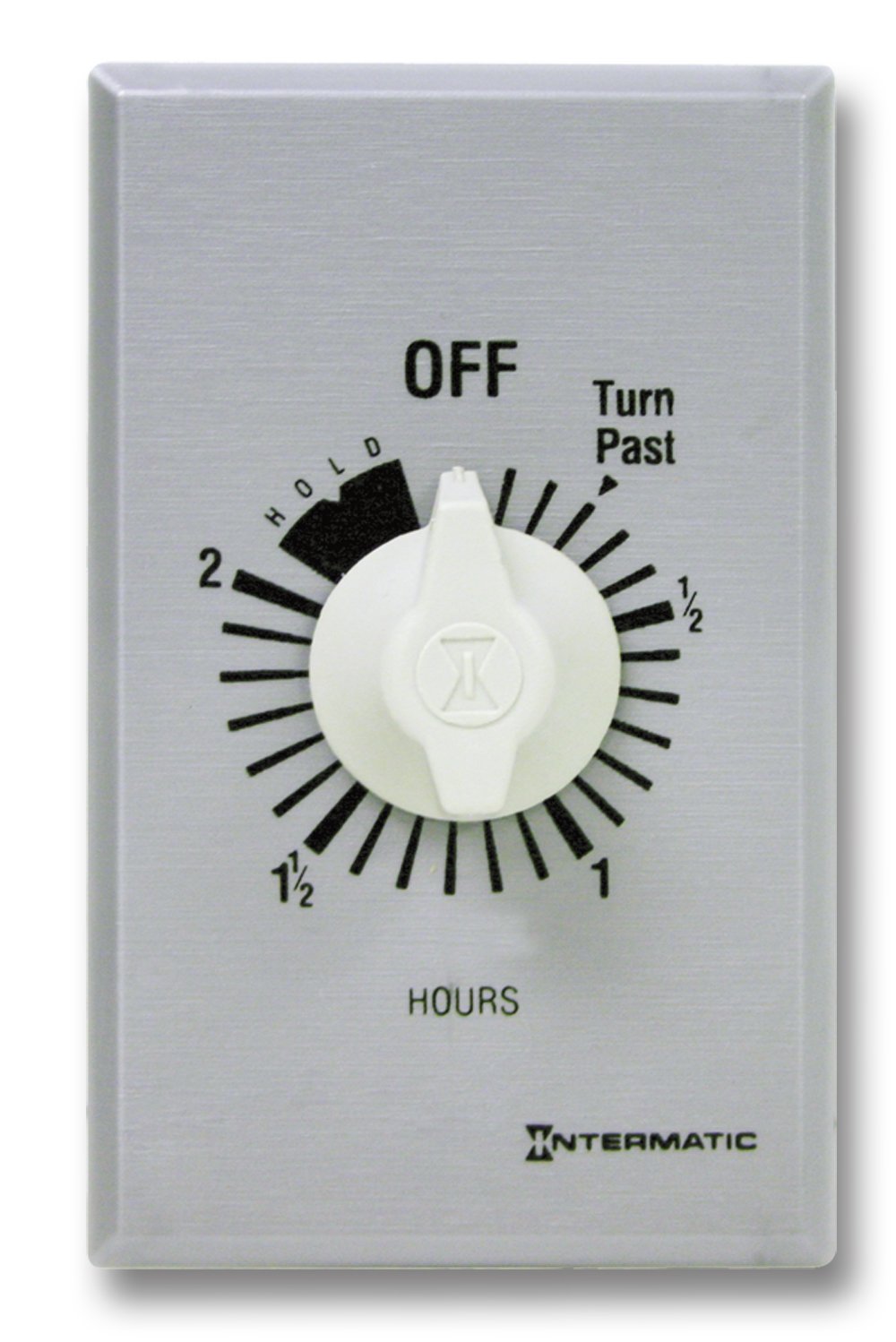 Intermatic FF32HH 2-Hour Spring Loaded Wall Timer with Hold, SMALL ...