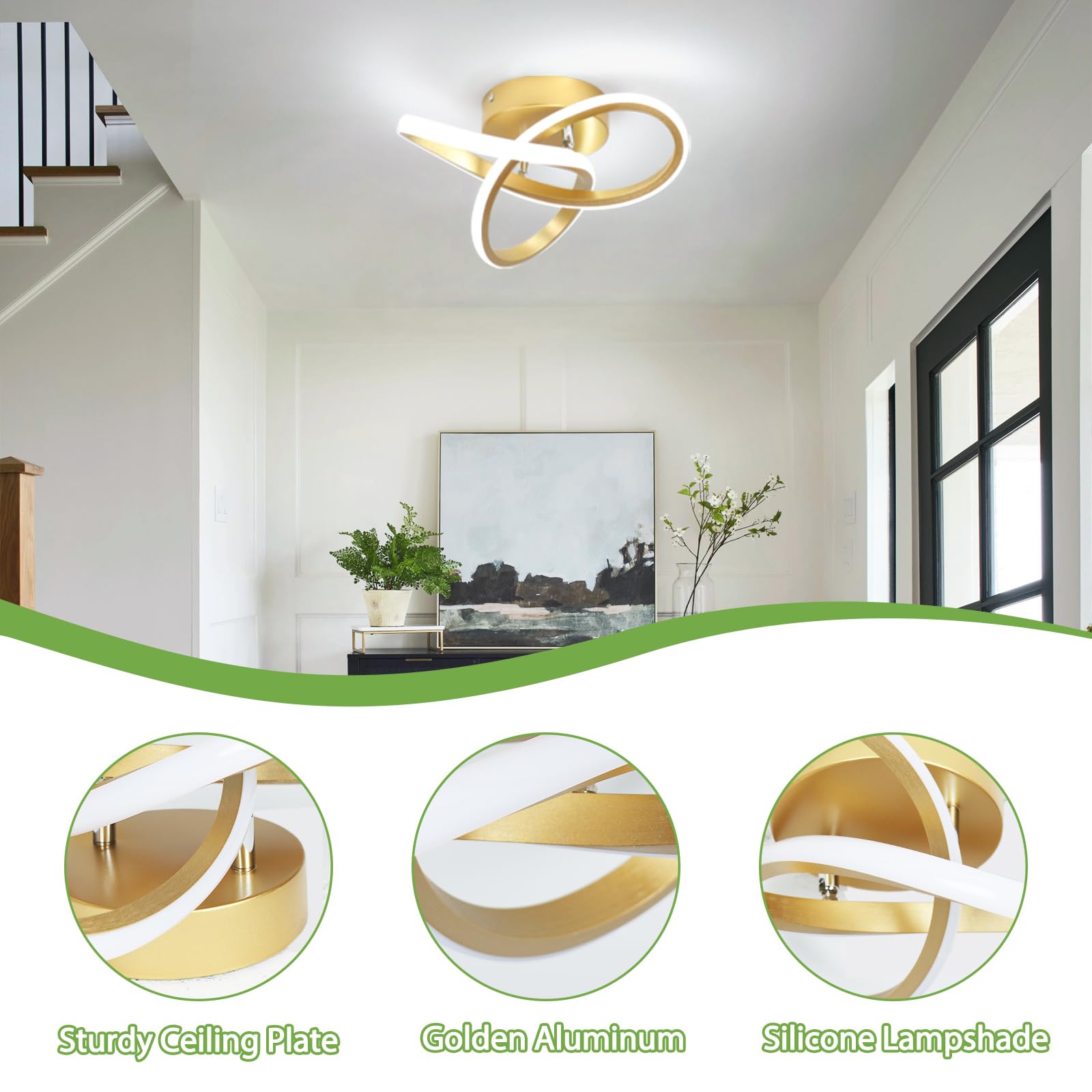 Entry Hall Light Fixtures Flush Semi Flush Mount Ceiling Light Fixture