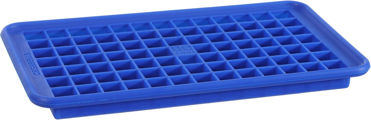 Amazon.com: Casabella Silicone Mini Cube Ice Cube Tray, Set Of 2: Small ...