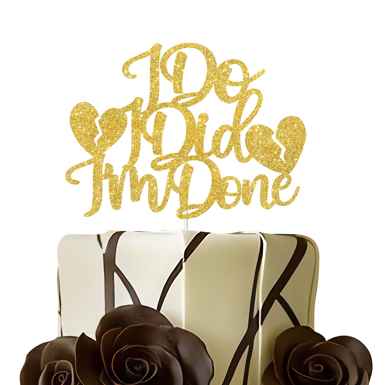 Divorce Party Cake Toppers
