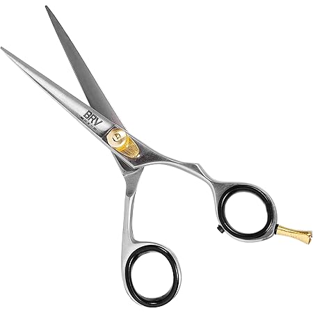 Amazon.com : BRV MEN Professional German Steel Hair Scissors - 6.5 ...
