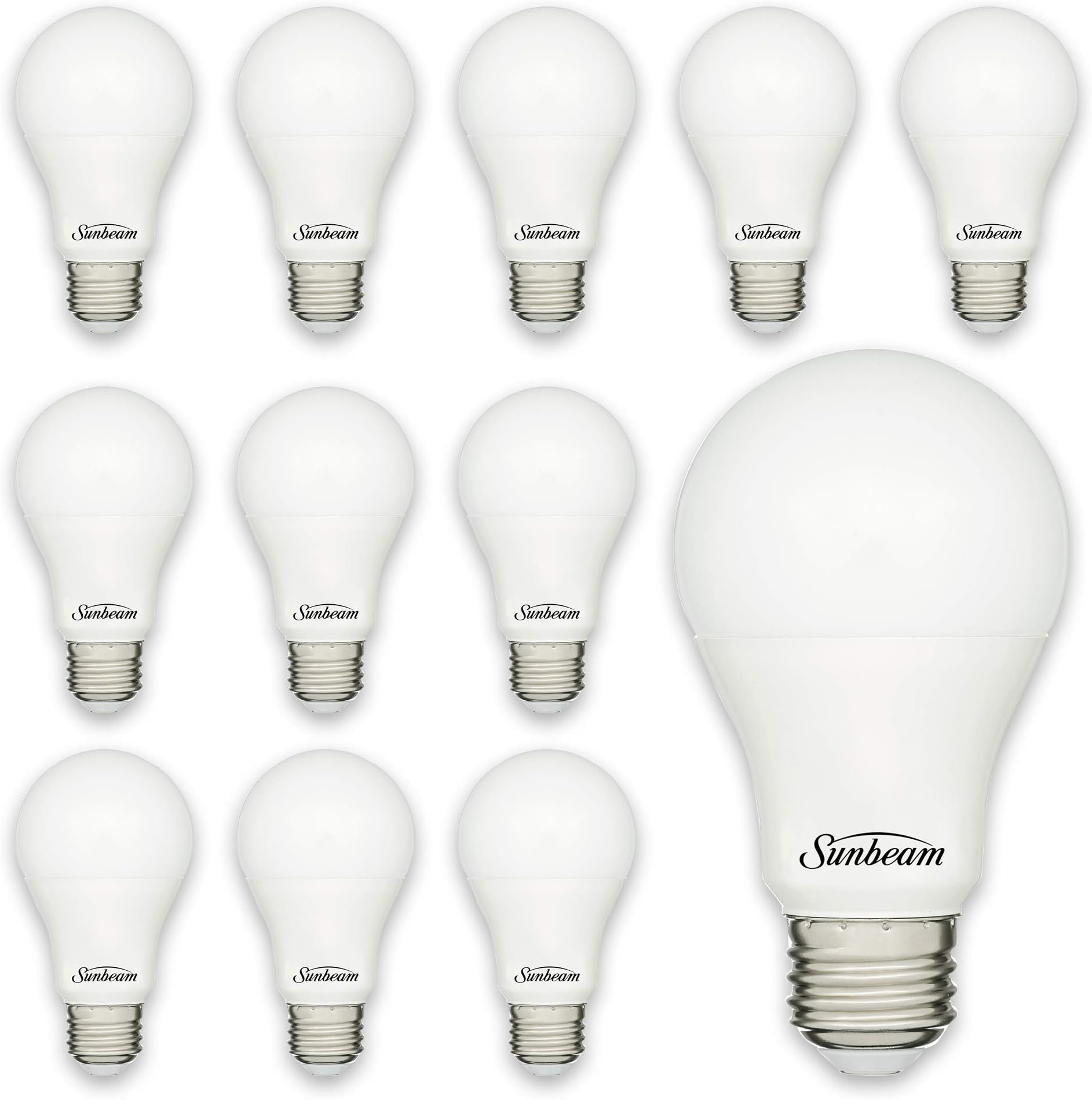 Sunbeam 16896 14W LED Soft White 3000K 100 W Equivalent, 15000 Hours ...