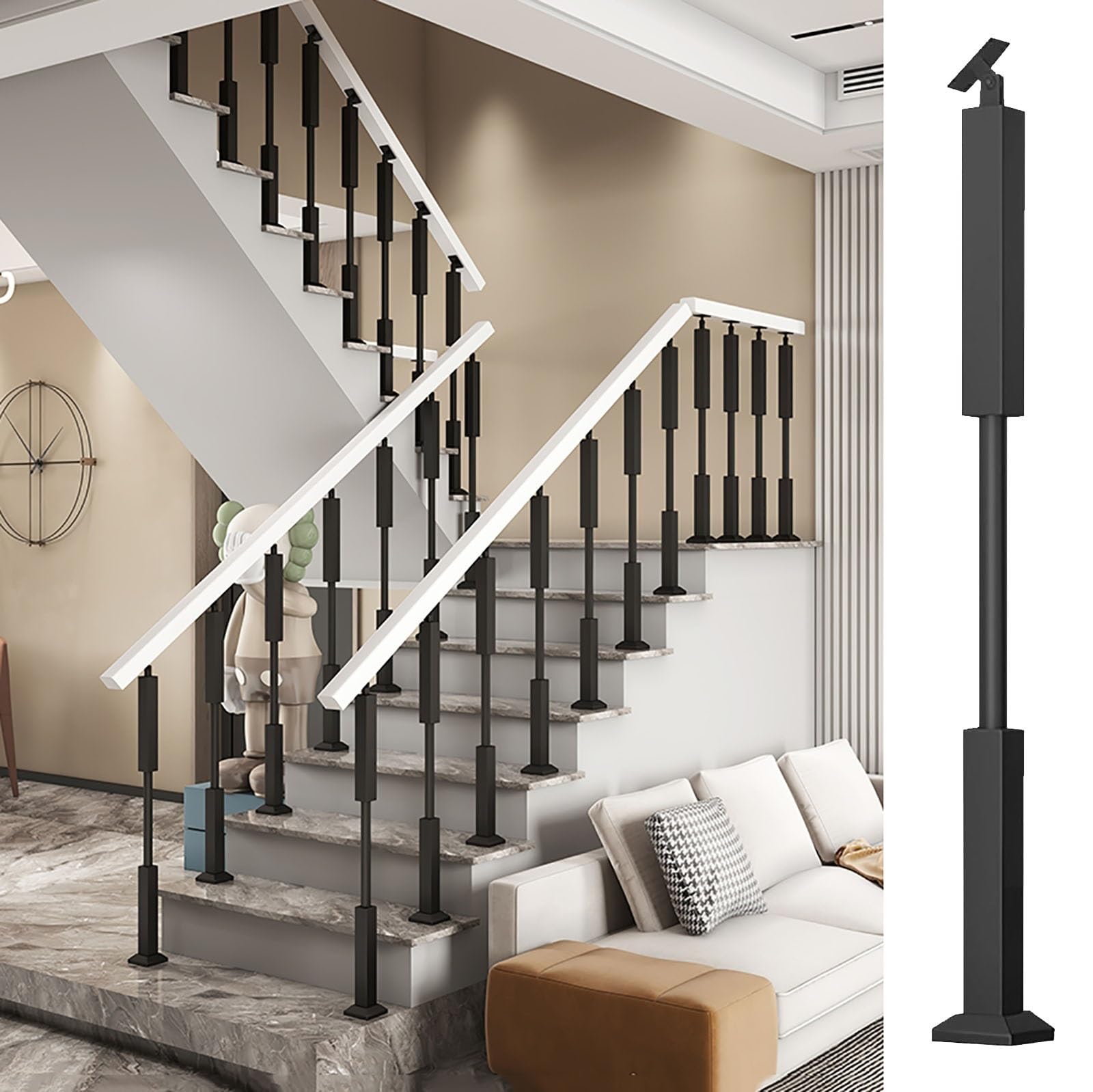 Indoor Railings And Banisters Kits Stair Railings For The Home