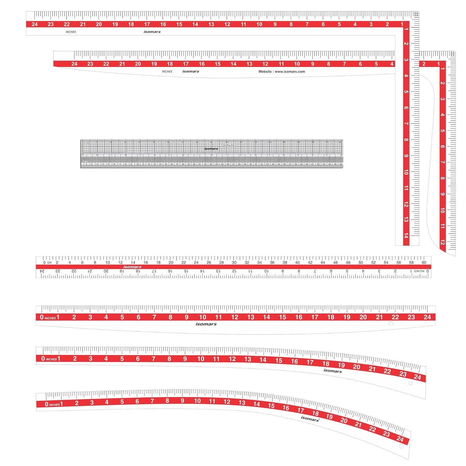 Isomars Fashion Designing Kit, Tailoring Scale Set of 7 : Amazon.in ...