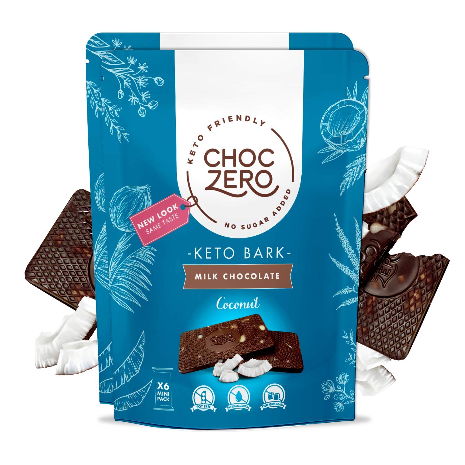 ChocZero's Keto Bark, coco co...B06XP3Z14F | Encarguelo.com