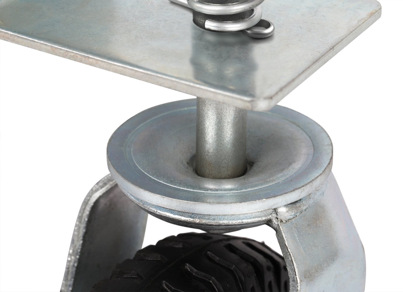 Buy 8-inch Gate Wheel Casters Kit with Spring - Improved 2022 Model ...